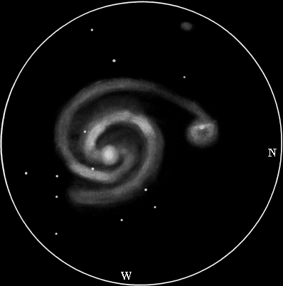 Name: Messier 51, NGC 5195 & IC 4278